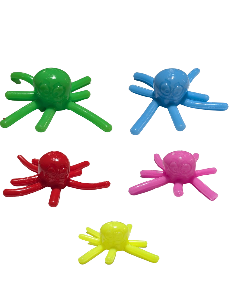 2" Mini Soft Rubber Finger Octopus Toys | Cardinal Novelty